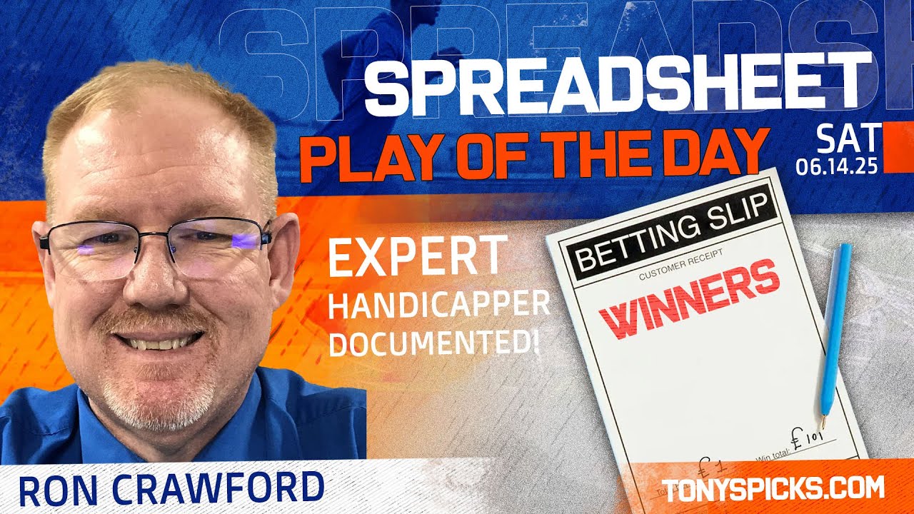 Spreadsheet Play of the day | Reds vs. Tigers MLB Prediction, 6/14/25 ...