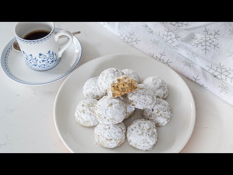 Mexican Wedding Cookies o Galletas de Pecanas