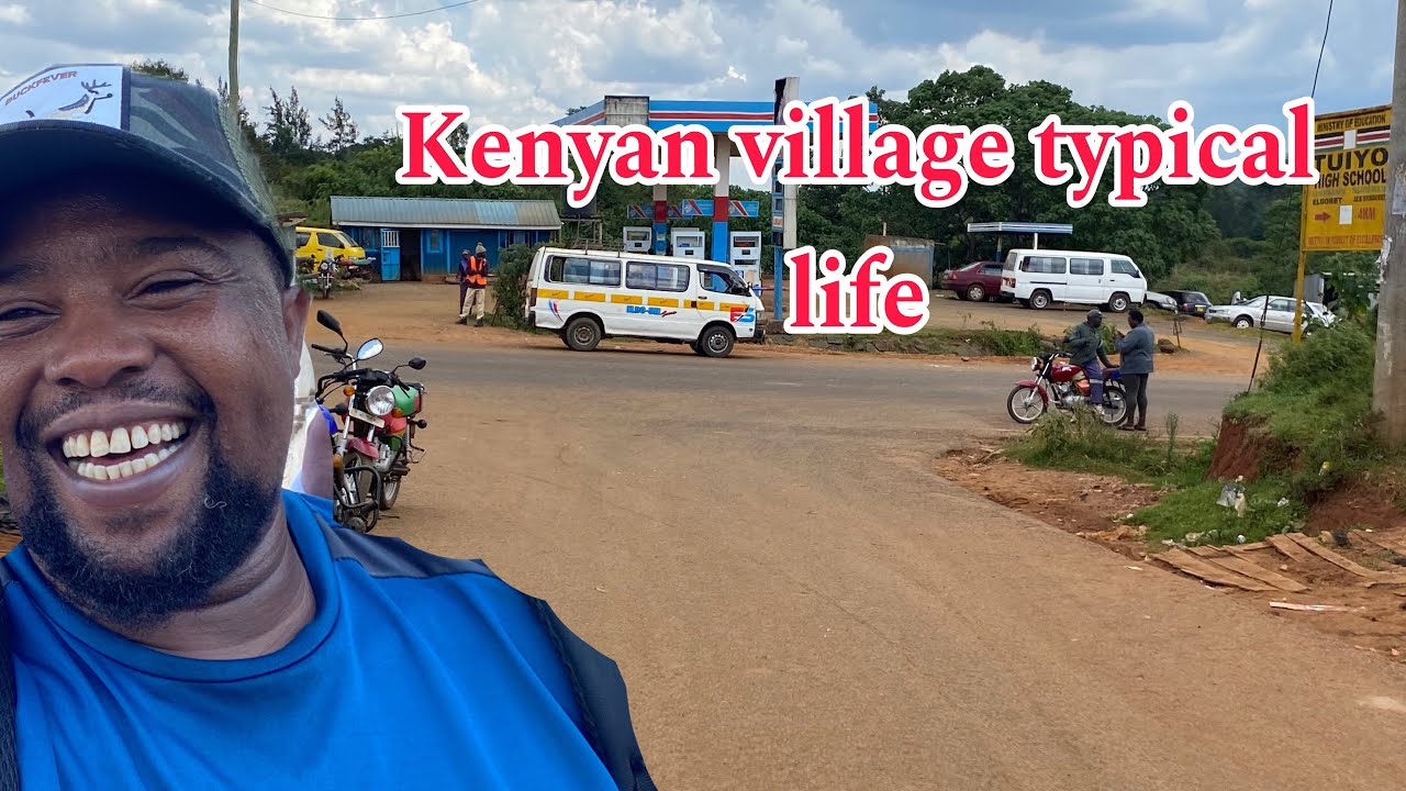 Kenyan village typical life - YouTube