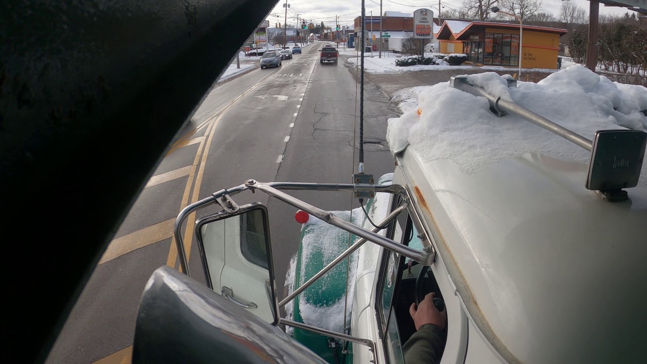 Twin Stick Mack With Dual Five Inch Exhaust. - YouTube