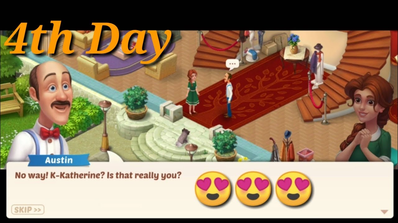 Homescapes Story - Austin the Super Butler | 4th Day - YouTube