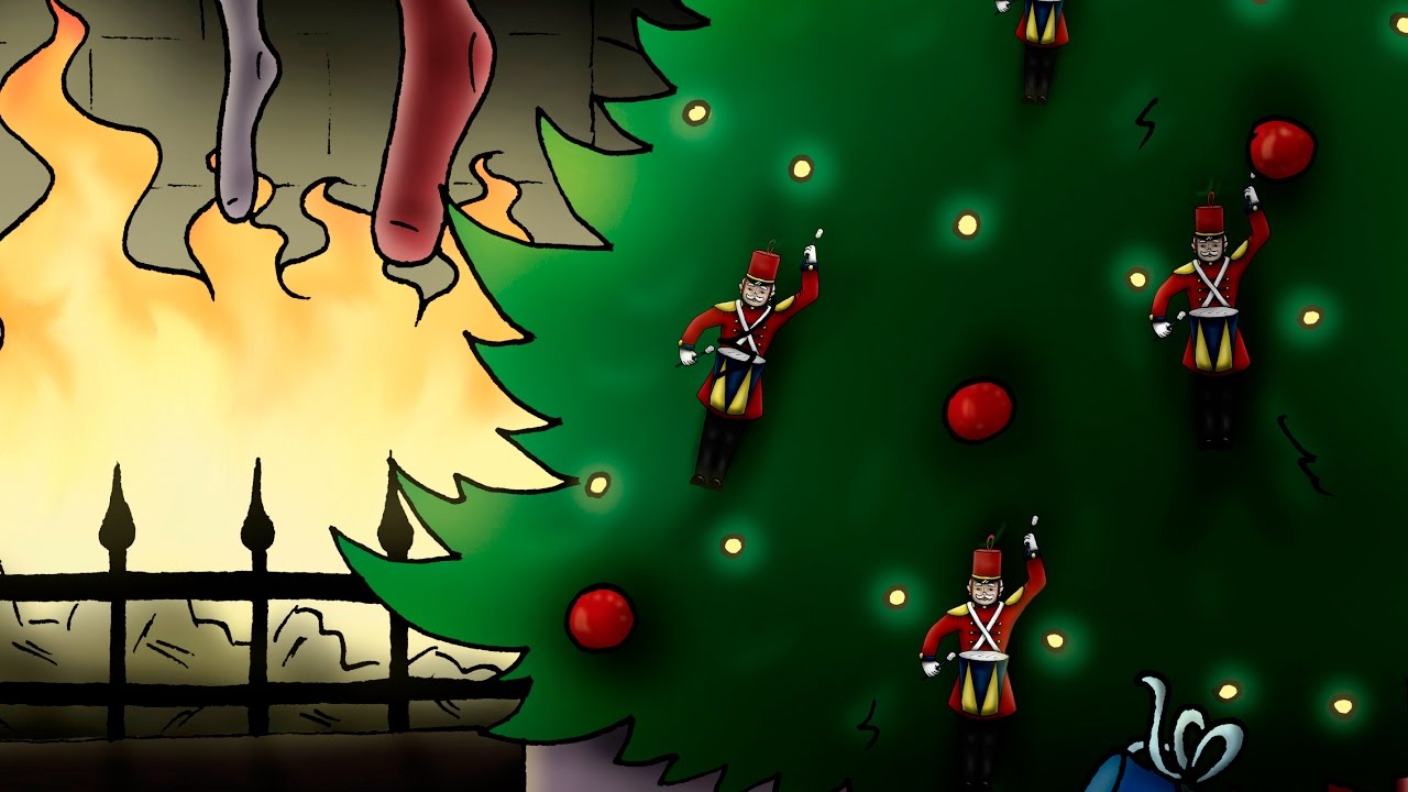 12 Months of Christmas #12 Twelve Drummers Drumming - YouTube