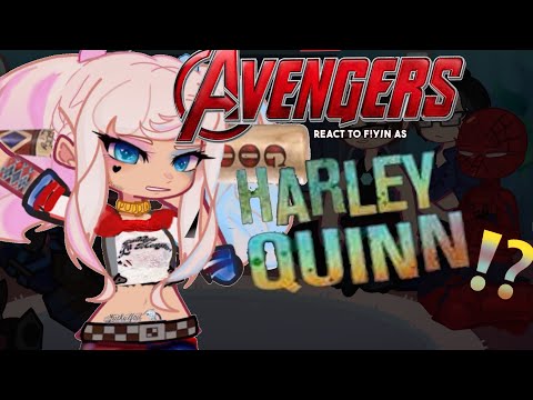 AVENGERS Reacts to F!Y/N As HARLEY QUINN❗️