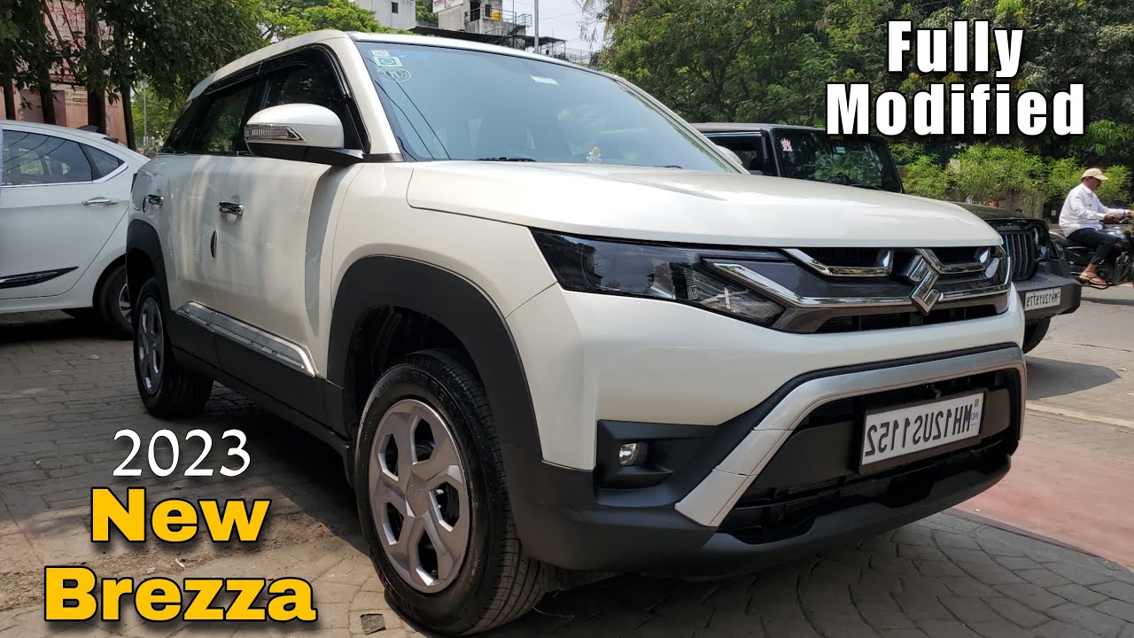 Brezza 2023 Modified | Brezza 2023 Accessories | Maruti Brezza 2023 ...