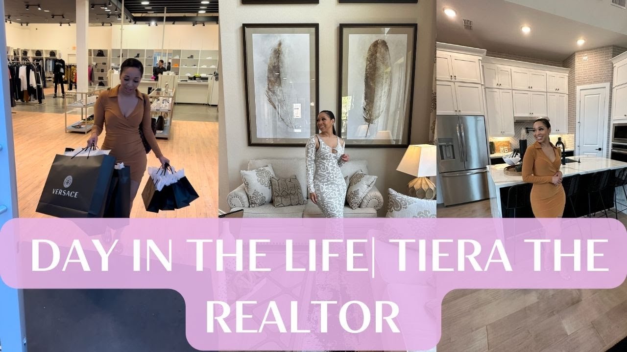 Day in the life of a Realtor| Closing Day| Showings| Shopping| Tiera ...