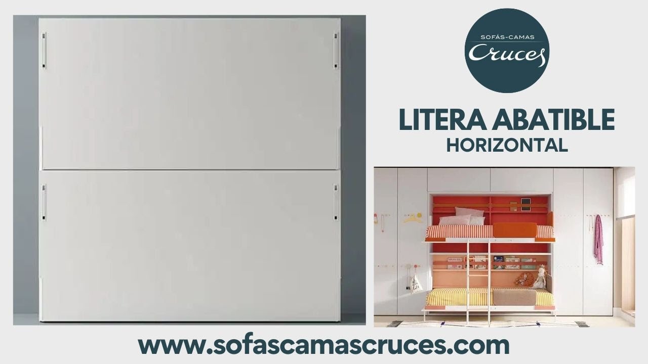 Muebles Prácticos para Casas Modernas | Litera Abatible Cómoda y Segura ...