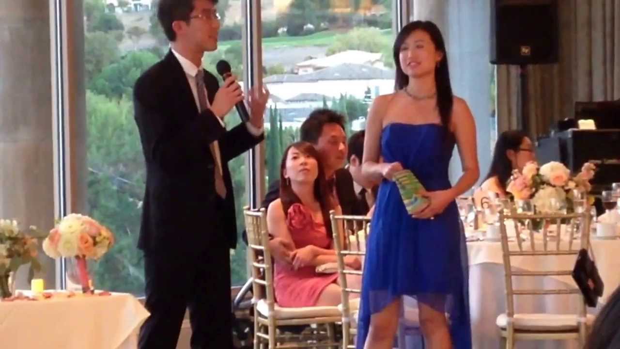 Alan King-Chow Choi toasts his wife Anna Wing-Wah Wong - YouTube