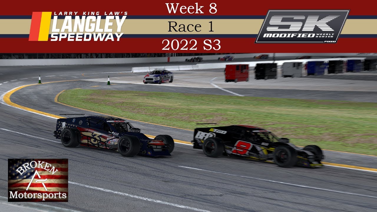 SK Modified Weekly Series Fixed - Langley Speedway - iRacing Modifieds ...