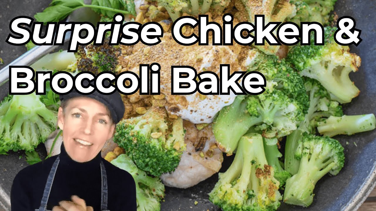 Surprise Chicken & Broccoli Bake - YouTube