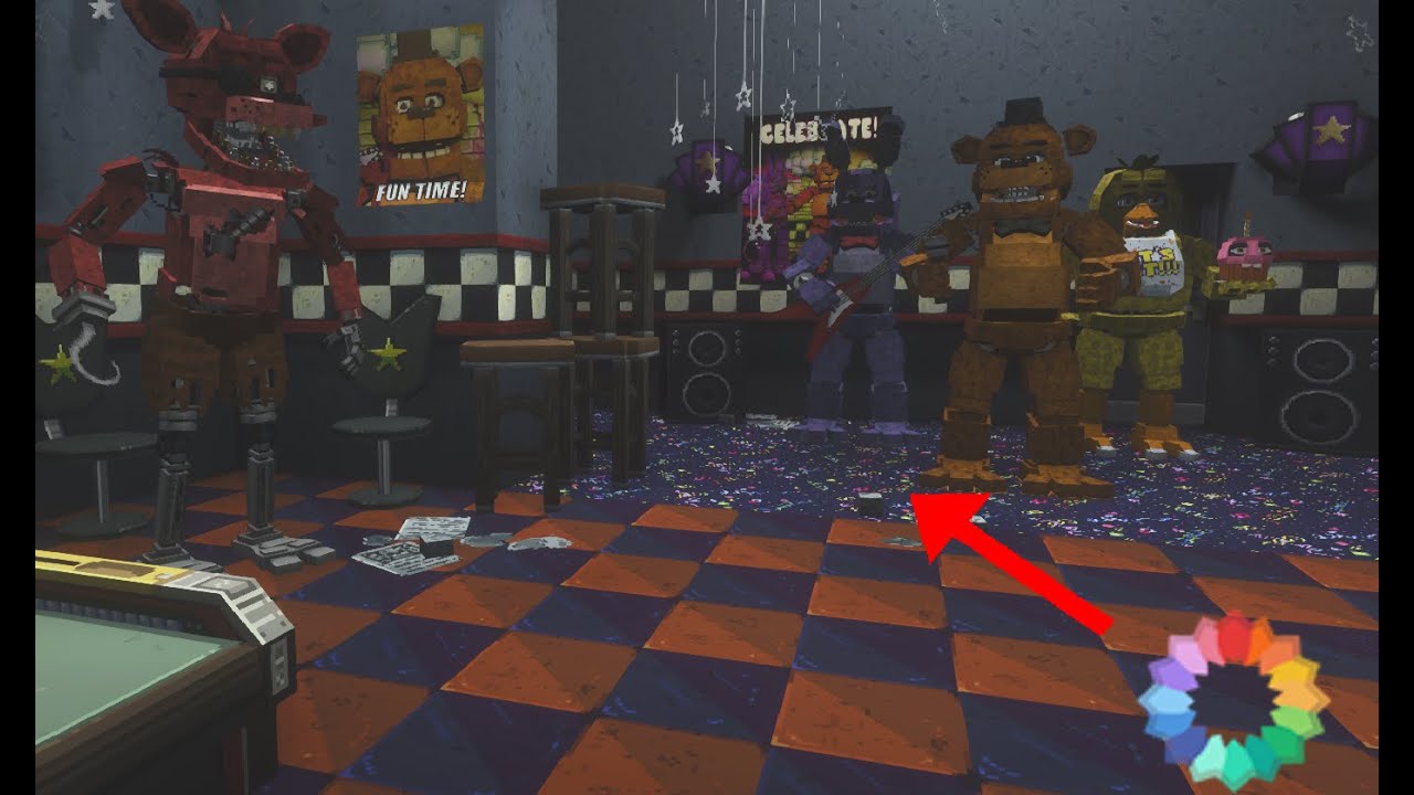 Testing different shaders with FNaF Universe Rebuilt mod - YouTube