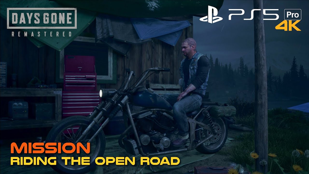 DAYS GONE REMASTERED | Mission #59 RIDING THE OPEN ROAD | PS5 Pro | 4K ...