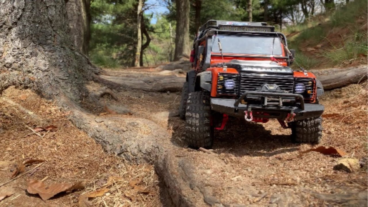 RC Traxxas TRX4-Defender 4K - YouTube