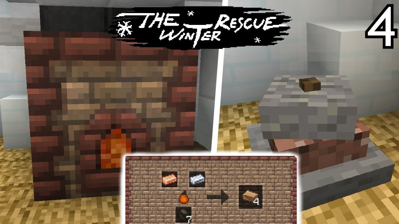 Grinding Coal & Building A Kiln - Ep4 - The Winter Rescue (Minecraft ...