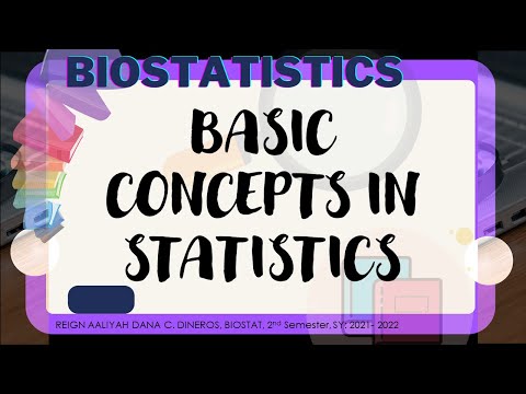 BASIC CONCEPTS IN STATISTICS - YouTube