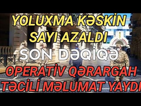 YOLUXMA SAYI KƏSKİN AZALDI : XƏBƏRLƏR - SON DƏQİQƏ