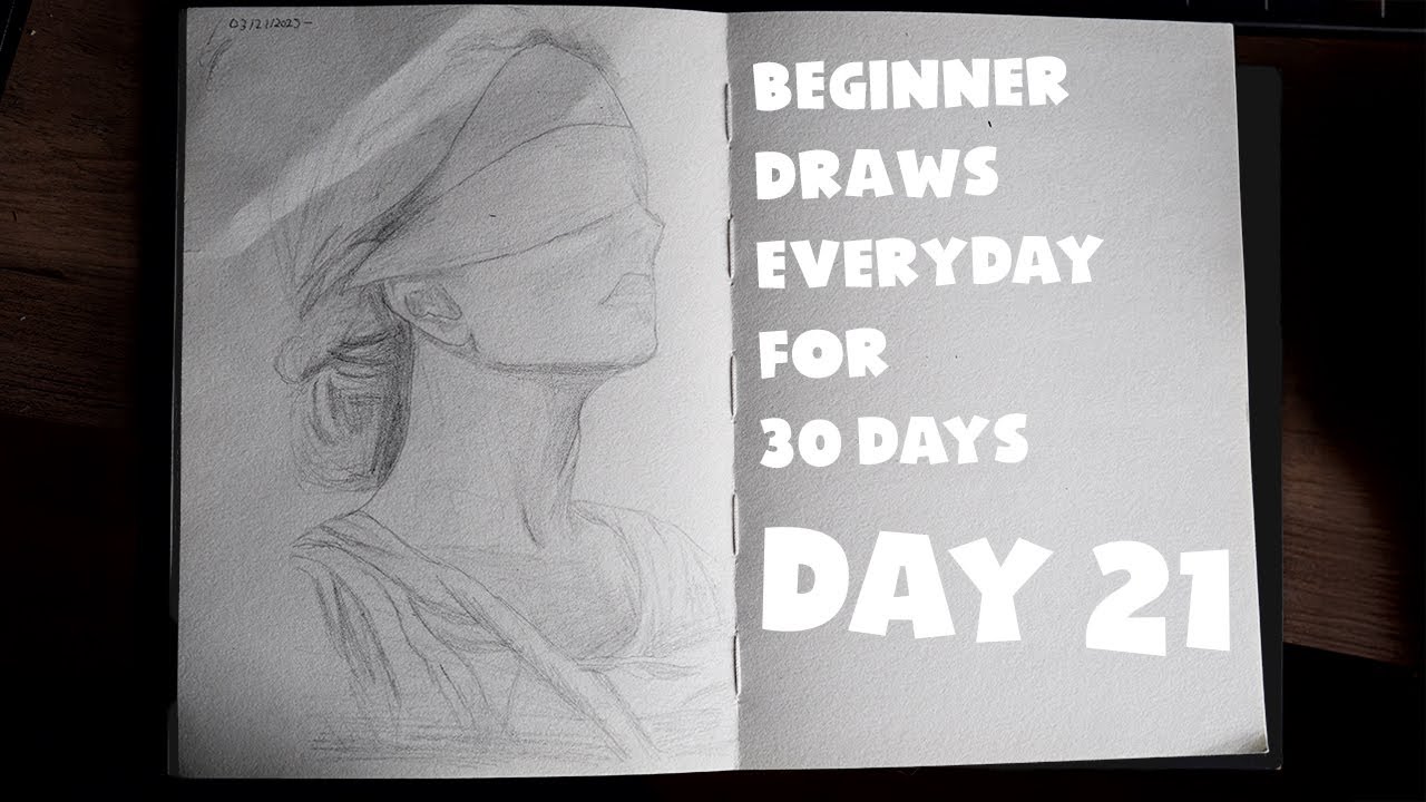 BEGINNER DRAWS EVERYDAY FOR 30 DAYS | DAY 21 - YouTube
