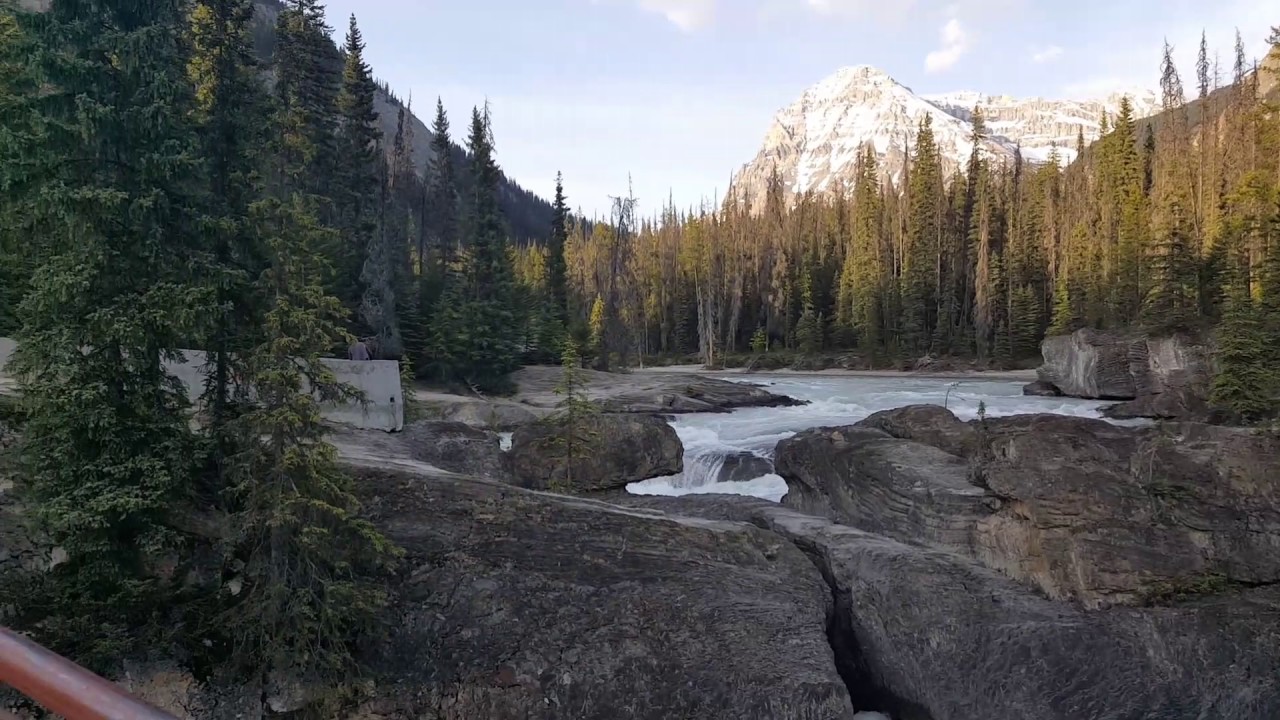 Natural Bridge(Canada Yoho National Park) - YouTube