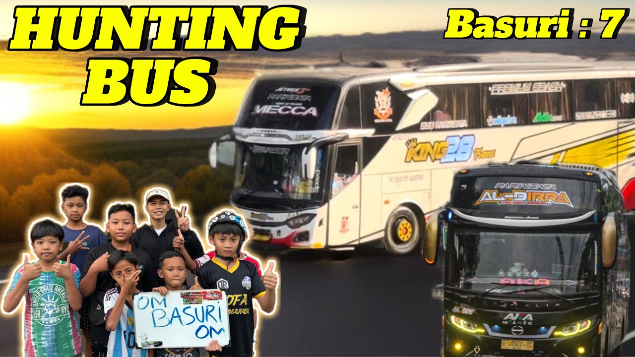 DAPAT BASURI BUS MECCA & AL BIRRA - HUNTING BUS PART 41 - YouTube