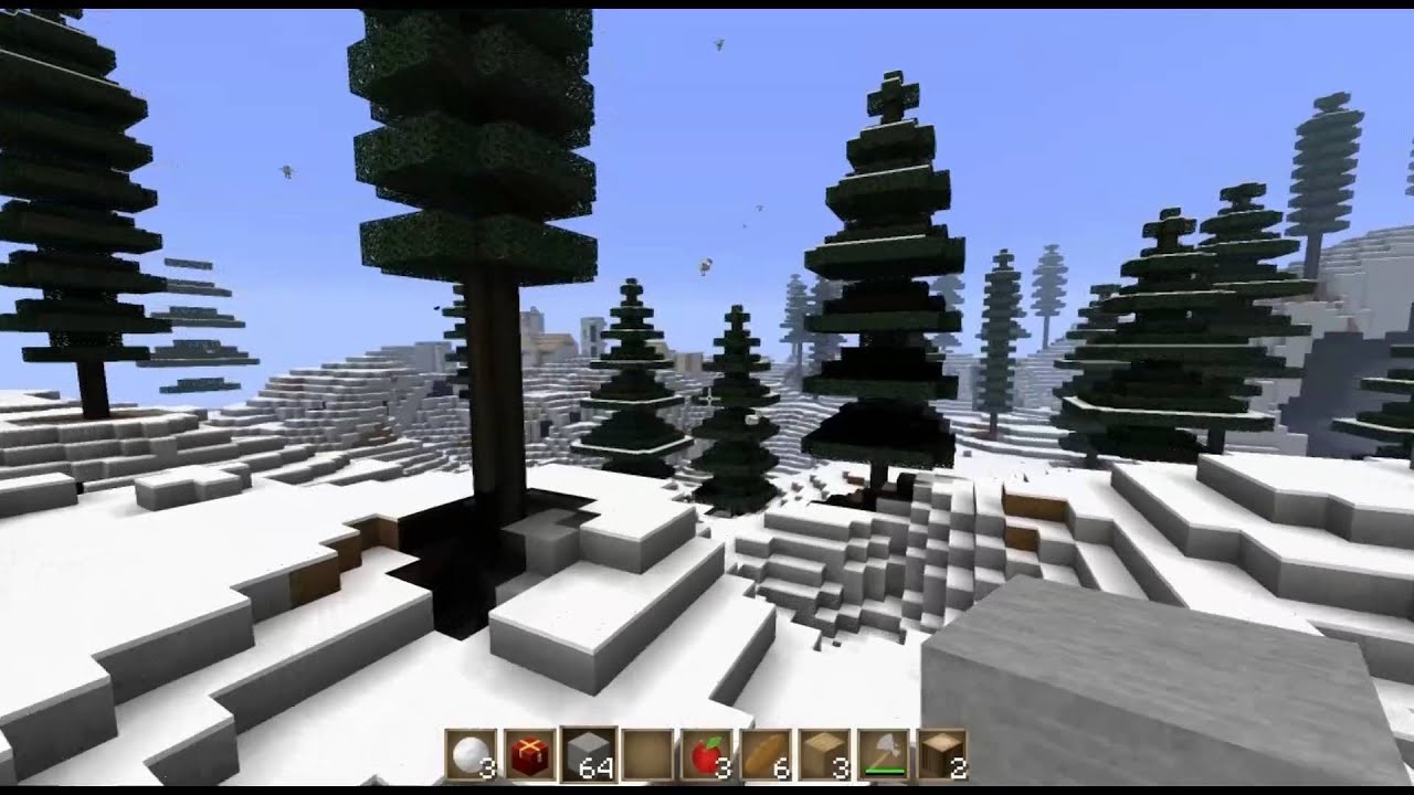 Feed the Beast Dire Wolf Mod Pack - Wired Chicken Snowfall - YouTube