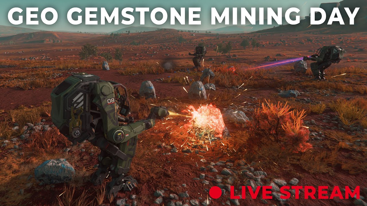 GEO Group Mining Day in Pyro - Sunday Morning Mining Session - !discord ...