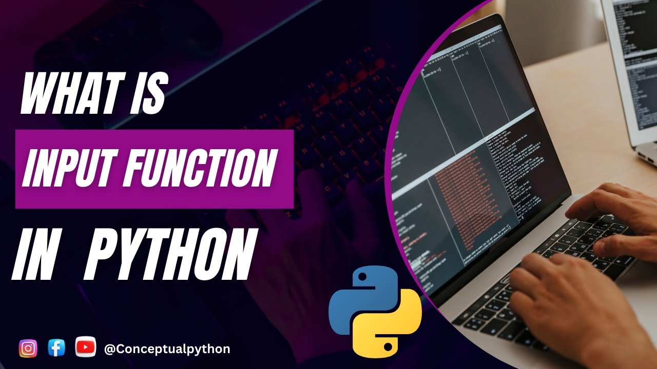 What Is Input Function In Python Python Datascience Programming