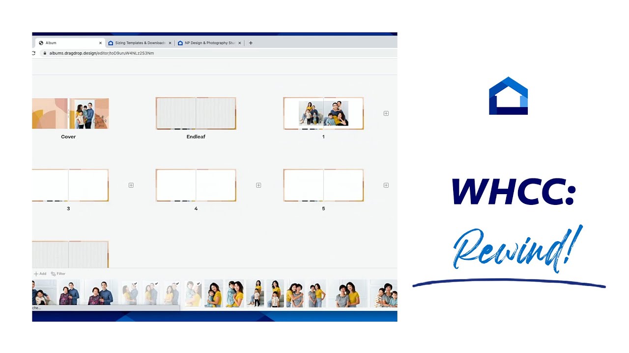 Designing an Album Spread | Our Album Designer Updates | WHCC Rewind ...