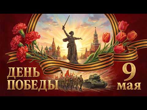 С Днём Победы, 9 мая! Красивое поздравление и песня на 9 мая, день Победы. С праздником!