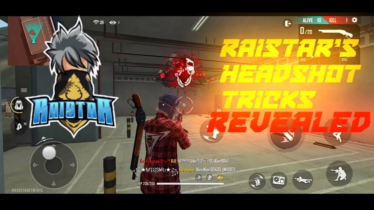 RAISTAR'S Headshot Trick Revealed - YouTube