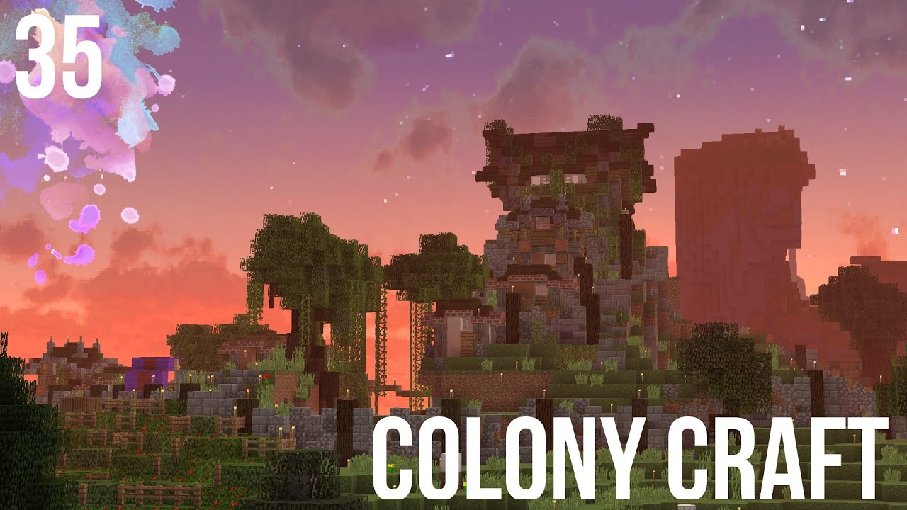 Colony Craft SMP : Ep 35 : Building the Pub interior! - YouTube