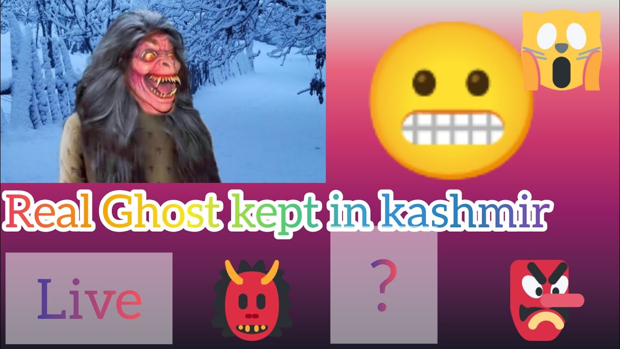 Real Ghost kept in kashmir known as rantas 😬 - YouTube