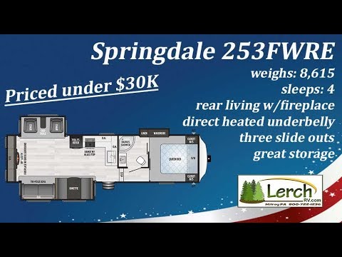 New Springdale 253FWRE fifth wheel by Keystone RV review in ...