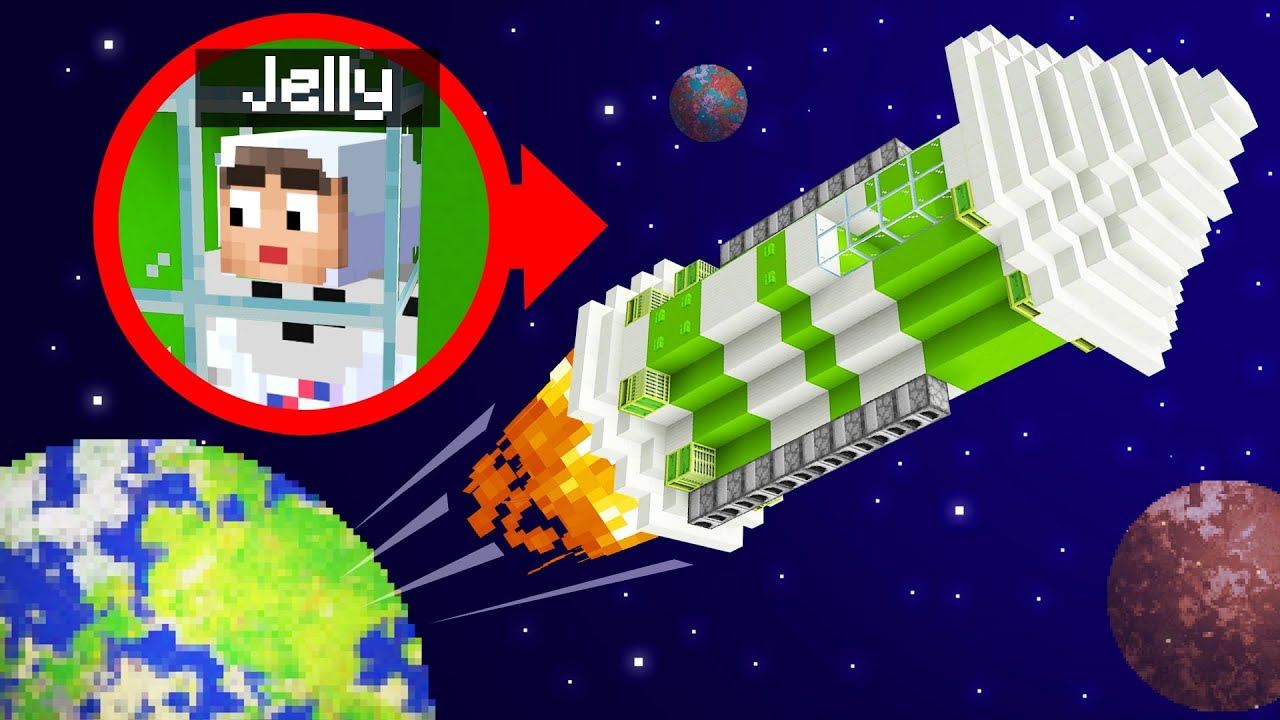 I Was The FIRST MINECRAFT PLAYER In SPACE! (Amazing) - YouTube