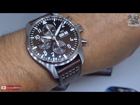 Reloj Aviador Cronografo, IWC EDITION ANTOINE DE SANT EXUPERY calibre ...