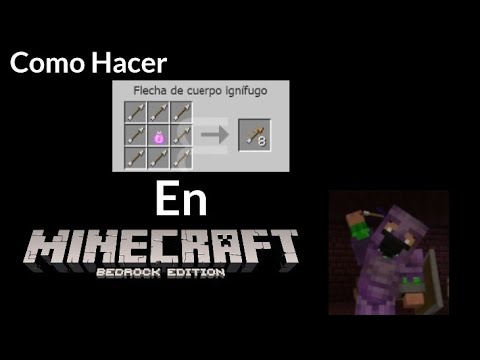 Como Hacer Flechas Con Efectos En Minecraft Bedrock (ps4, ps5, xbox one ...
