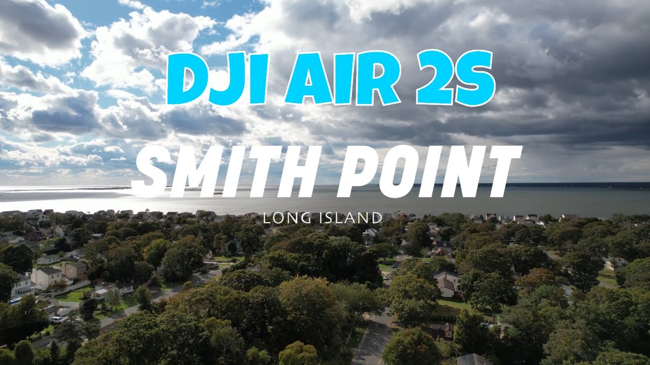 DJI Air 2S Flying Over Smith Point Beach Long Island - YouTube
