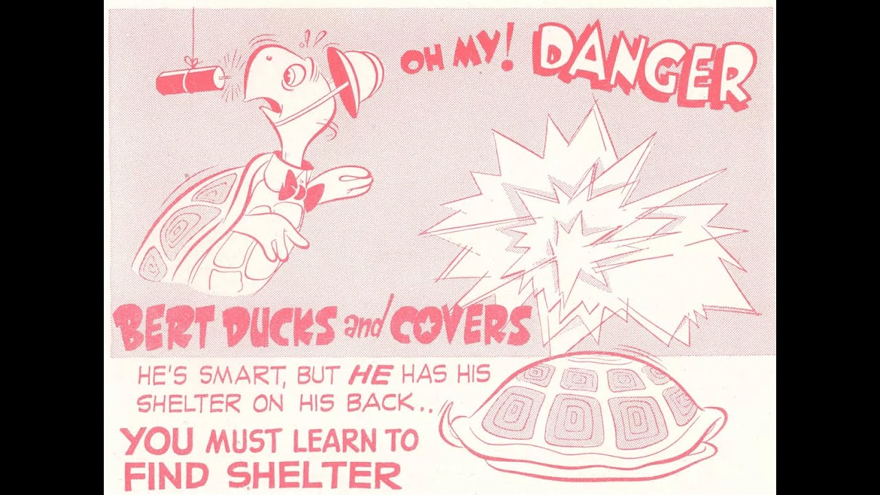 Bert the Turtle in Duck and Cover 1951 - YouTube