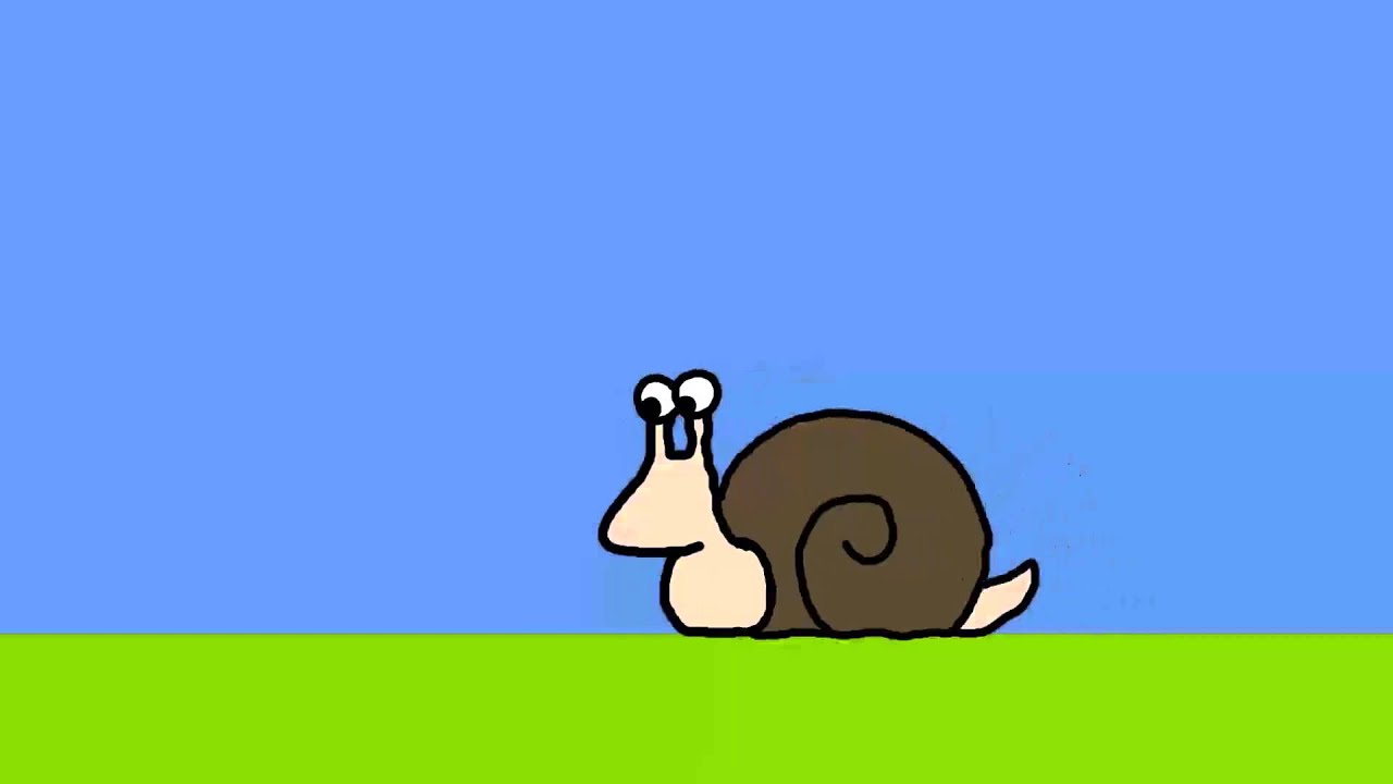 testing snail animation - YouTube