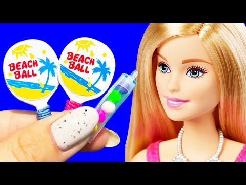 38 DIY MINIATURE COLLECTION FOOD, DIY SUMMER CRAFTS AND DOLL CRAFTS FOR DOLLHOUSE BARBIE AND LOL
