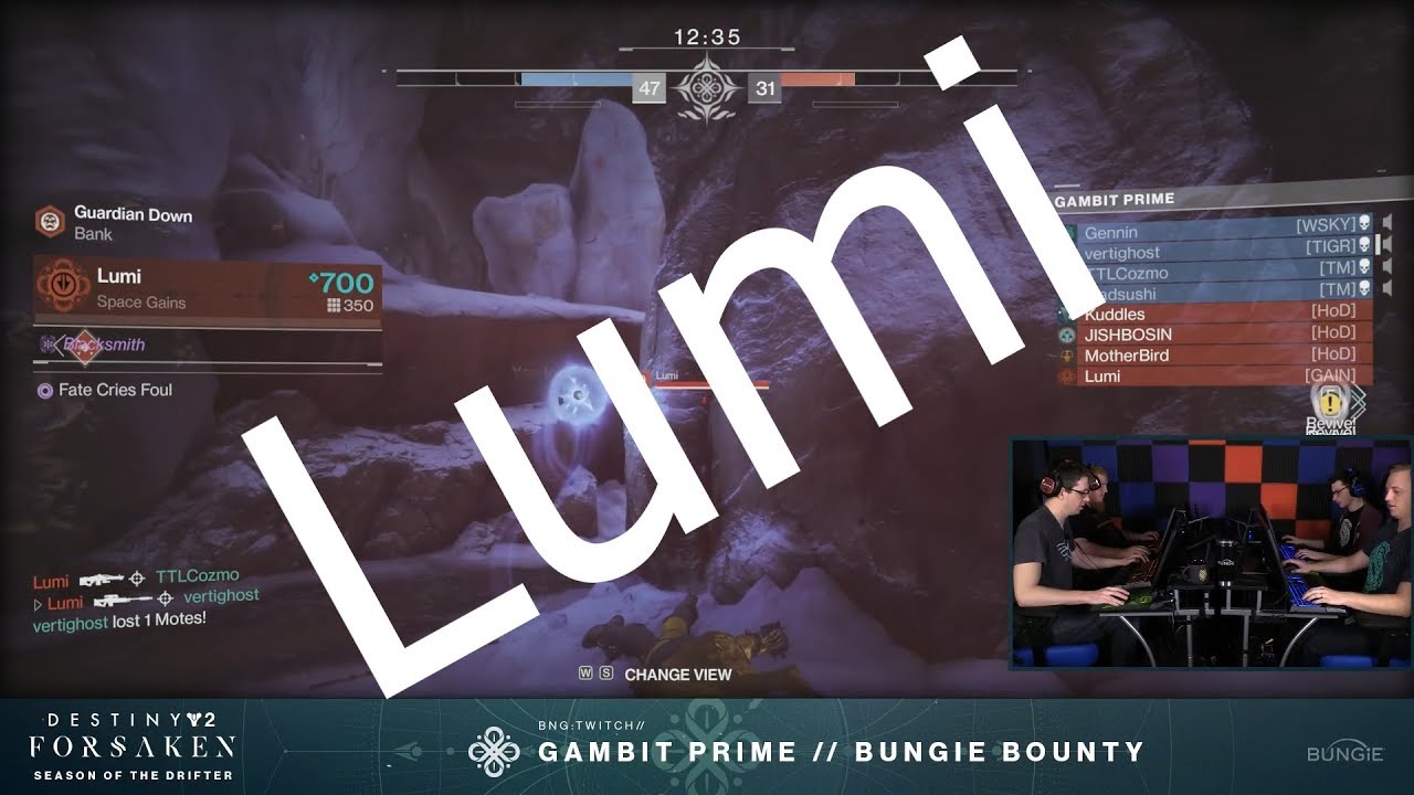Lumi terrifying Bungie - YouTube