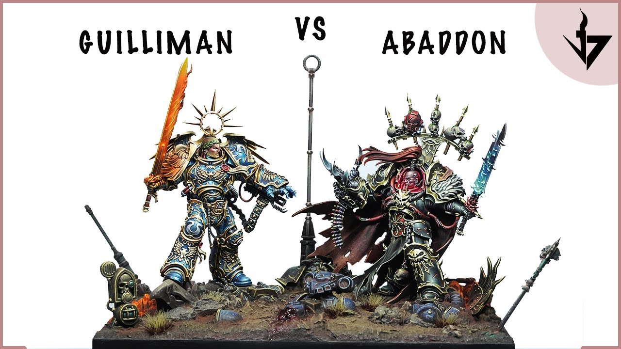 Warhammer! GUILLIMAN VS ABADDON DUEL!💥 / Duelo GUILLIMAN contra ABADDON ...