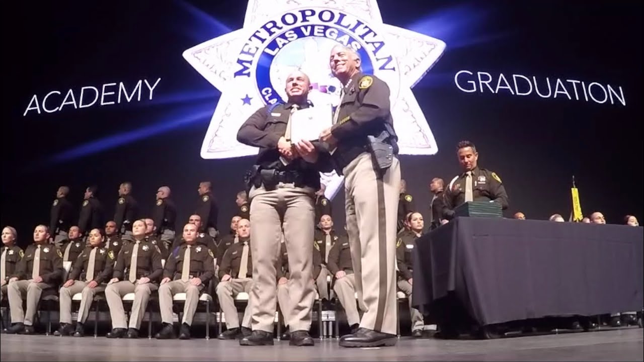 LVMPD Graduating Academy Class of 10-2018 - YouTube