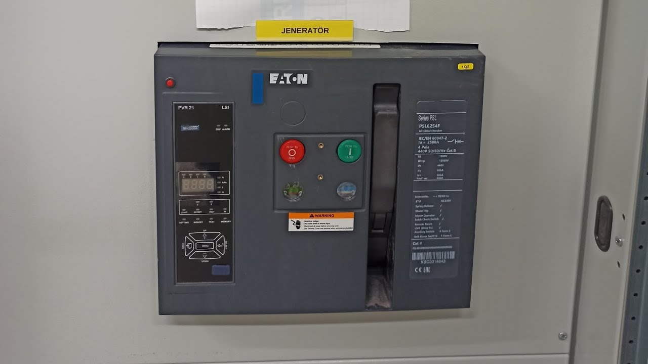 Eaton Psl serisi şalterlerin UVR bobini (düşük gerilim bobini) nasıl ...