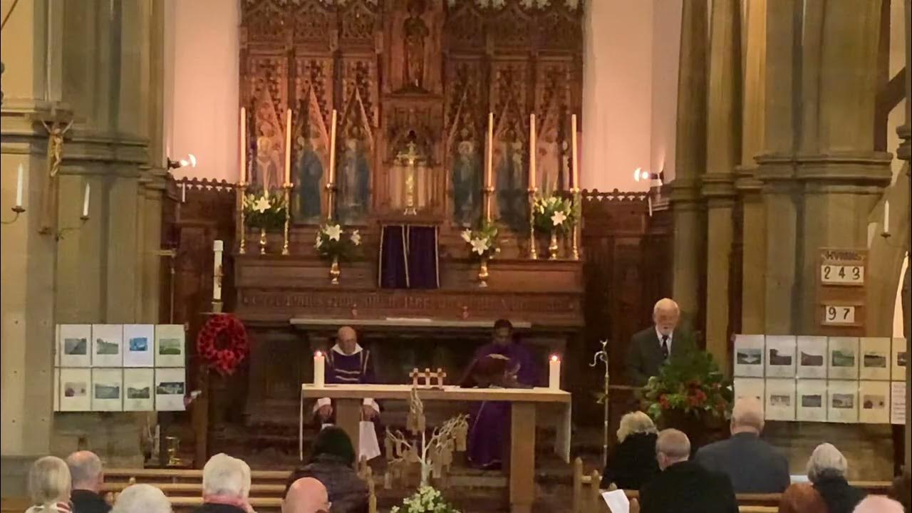 13th November 2022 Remembrance Sunday St John the Baptist RC Church Annitsford. Fr Manoj Joseph ...