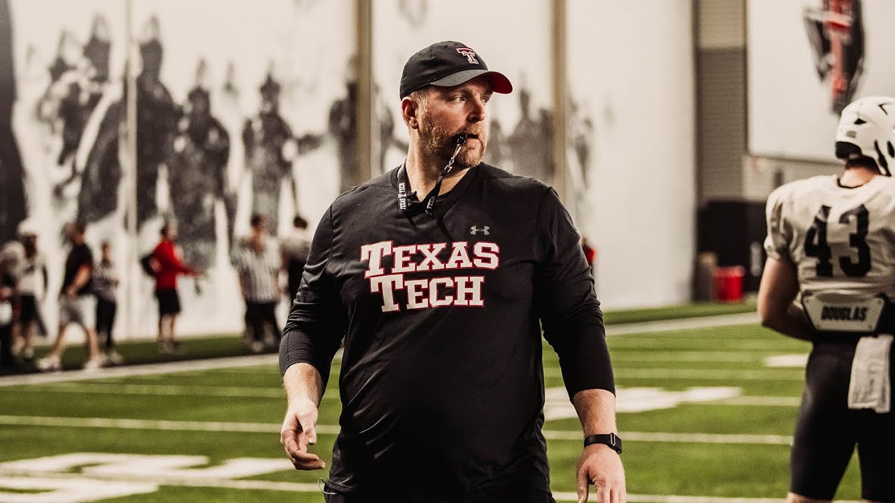 Texas Tech Football: Drill of the Day - Offensive Line | 3.29.2023 ...