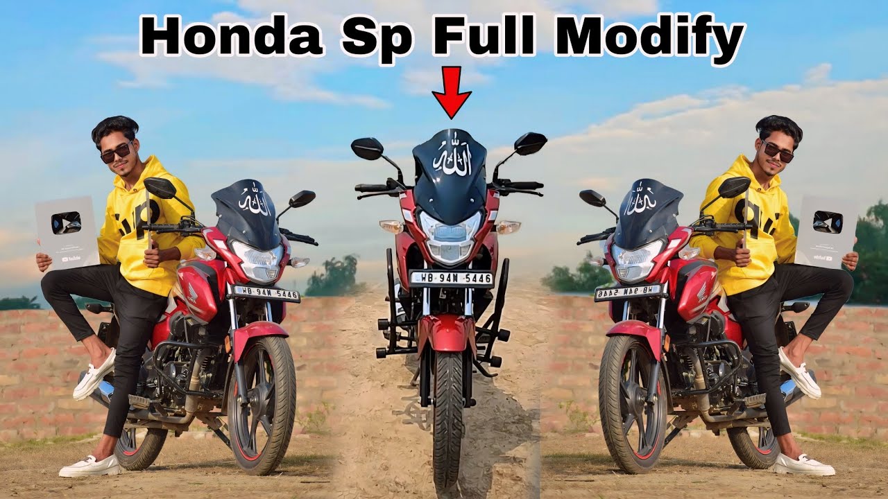 Modify - Honda Sp 125 Full modify 😍 | Mr kajirul New Vlog - YouTube