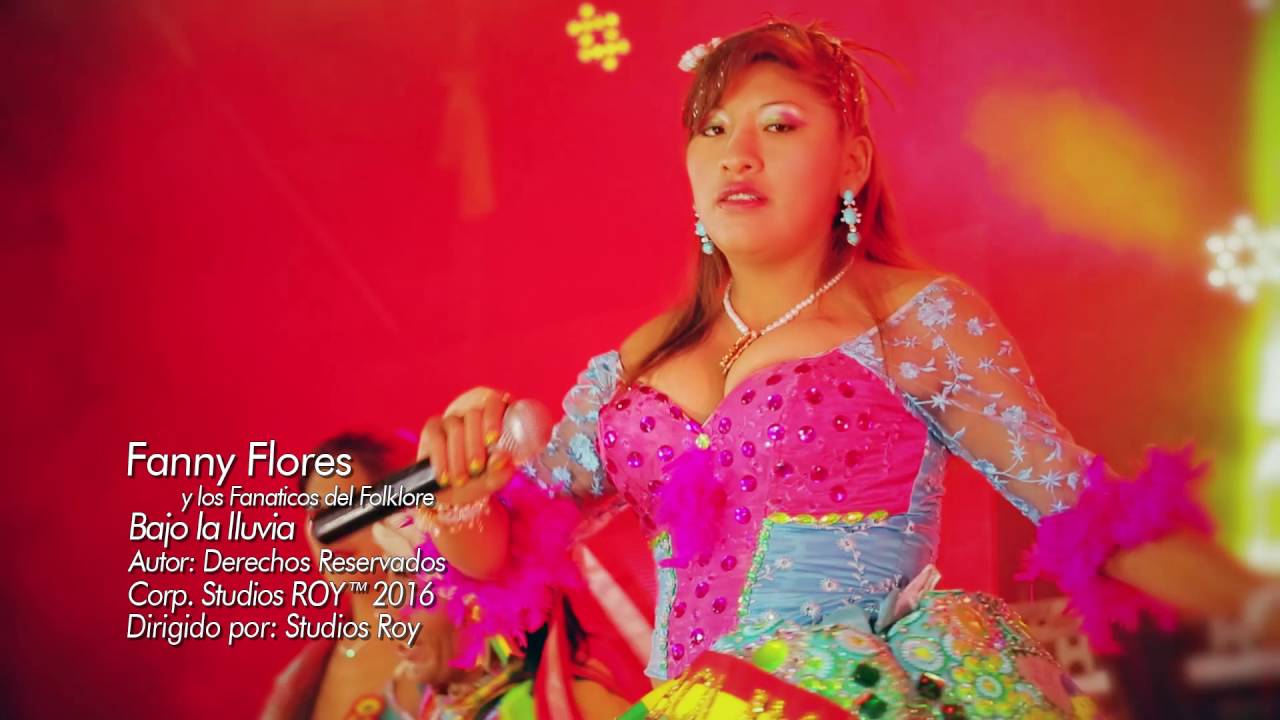 Fanny Flores │En vivo│ Bajo la lluvia 2016 Studios Roy™☑️ - YouTube
