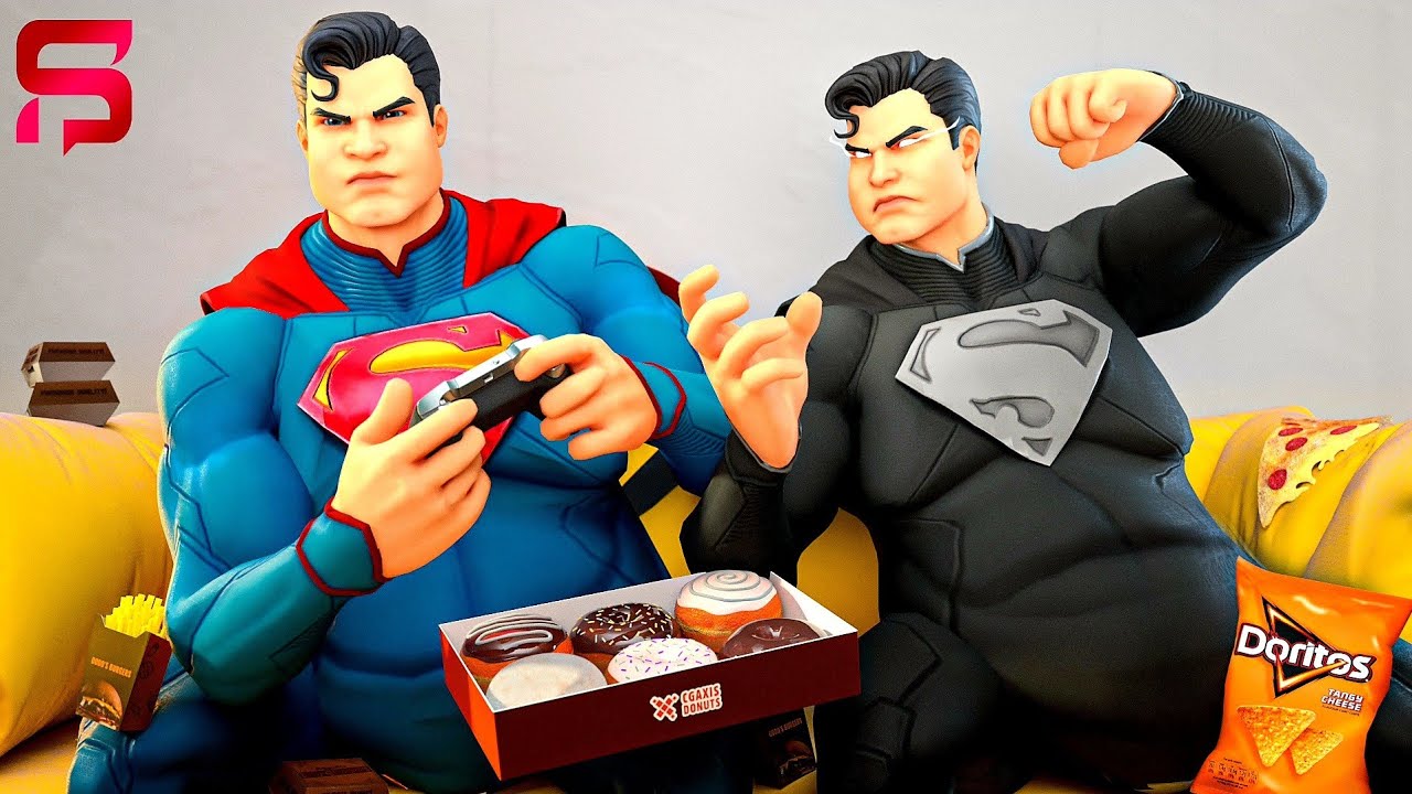 BROTHER vs BROTHER - SHADOW SUPERMAN is HERE ... Fortnite - YouTube