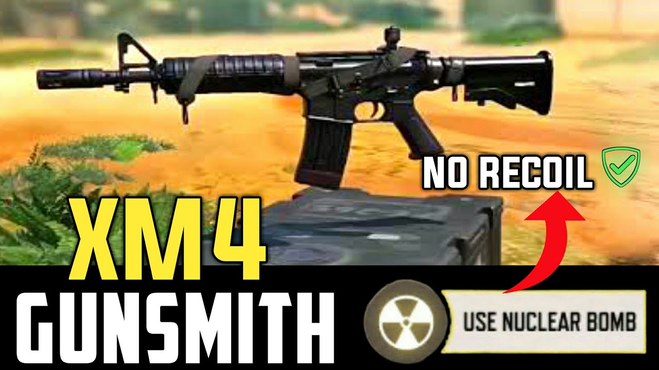 THE '0 RECOIL' XM4 GUNSMITH IS A THREAT TO ENEMIES | BEST XM4 GUNSMITH ...