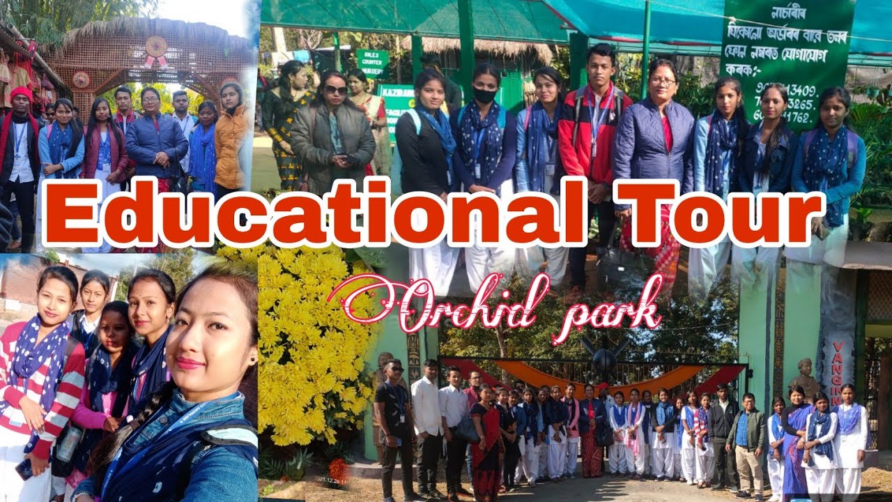 Educational tour/Melamora college/Orchid Park - YouTube