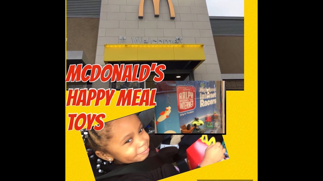 McDonald’s Happy Meal Toys/ Ralph Breaks The Internet/ Spider-Man - YouTube